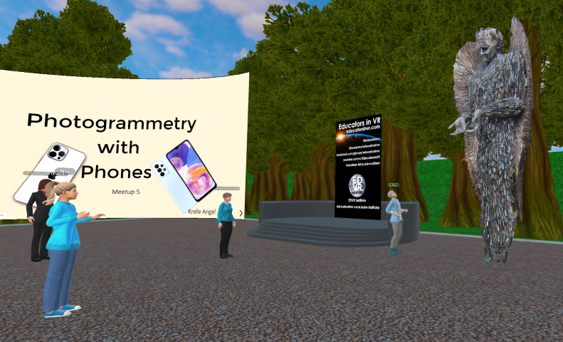 Photogrammetry with Phones Workshop – Educators in VR